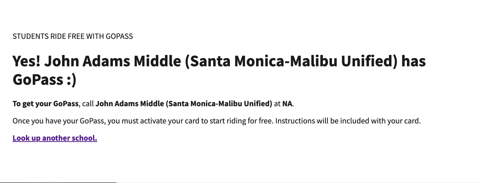 Get Metro Go Pass for Your SMMUSD Students for Free Rides on Metro/BBB ...