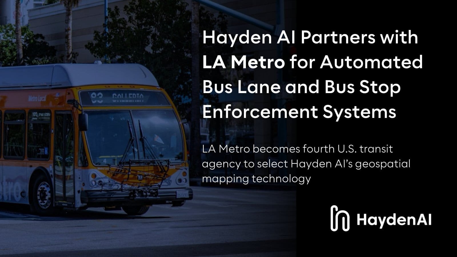 LA Metro Announces Contract for Automated Bus Lane and Bus Stop ...