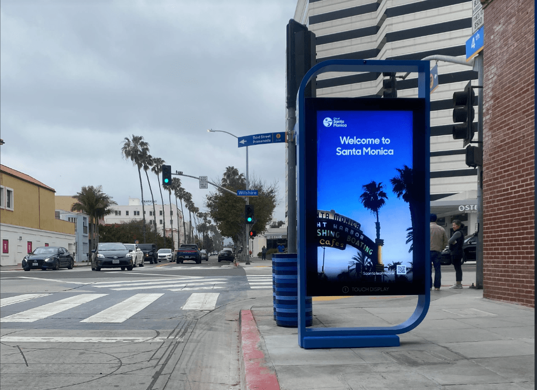 Eyes on the Street: Wayfinding Kiosks Are in the Way - Santa Monica Next